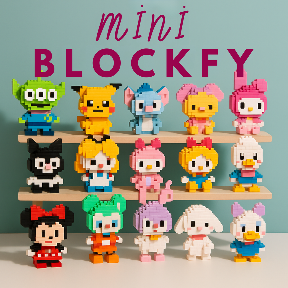 Blockfy | Özel Block Çiçekler ve Mini Figür Koleksiyonları